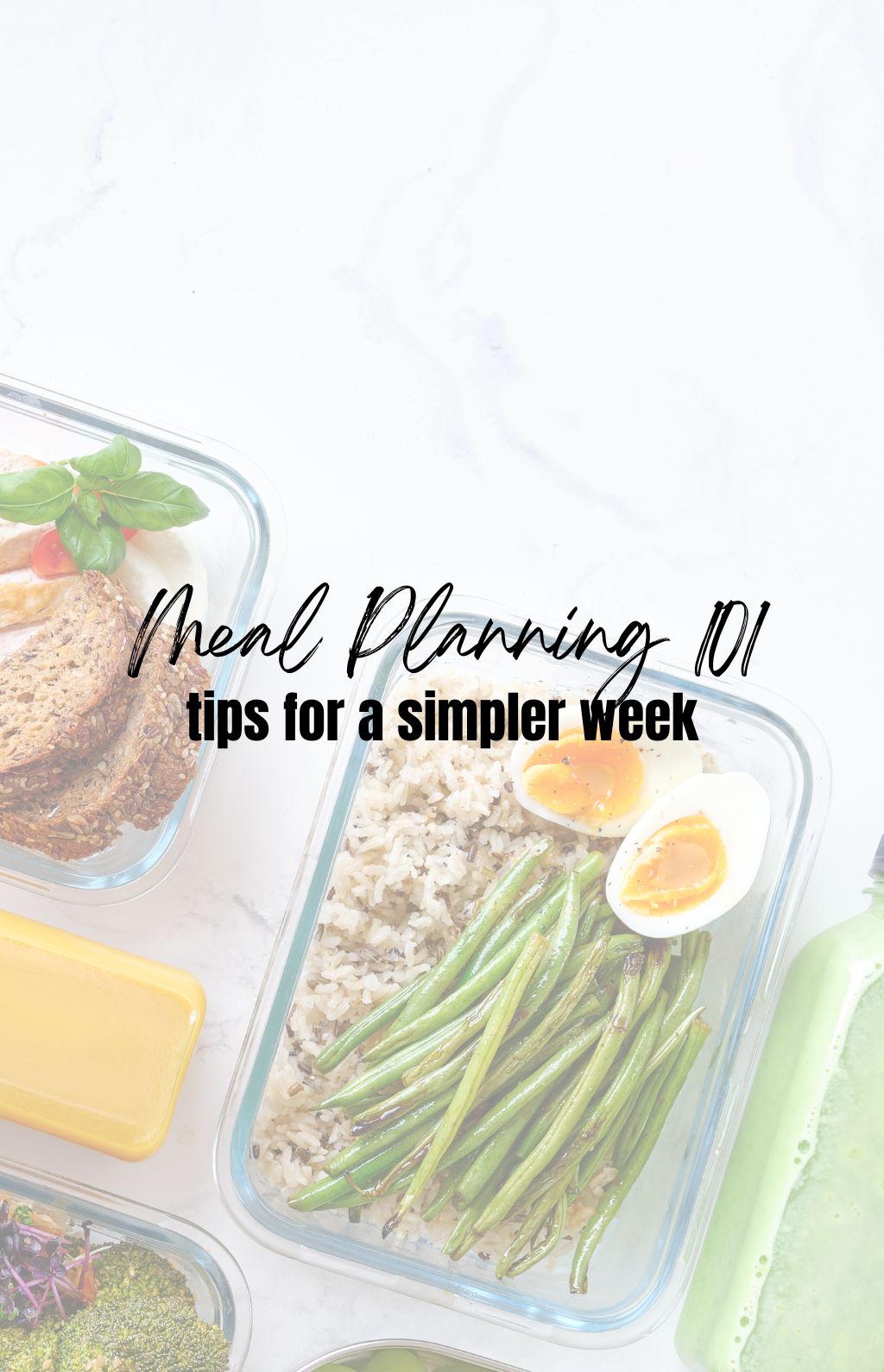 Meal Planning 101 – Creative Touch Boutique